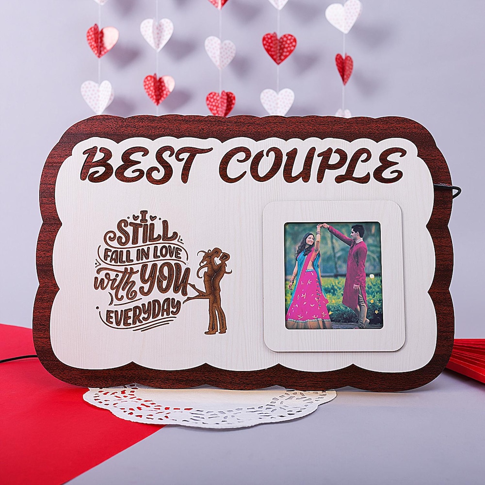 Order Online Best Couple Led Frame | Joymygift