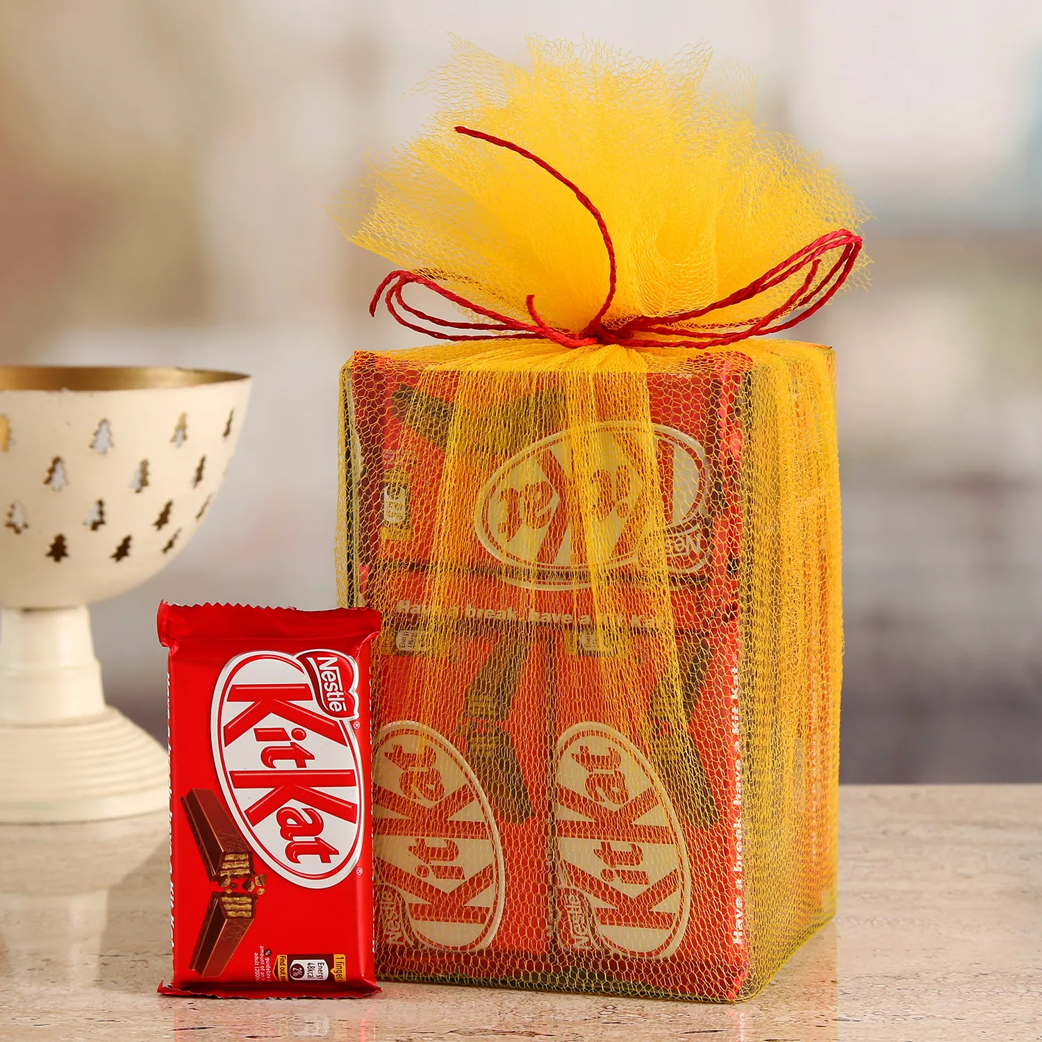 Order Online Festive Nestle Kitkat Gift Hamper | Joymygift